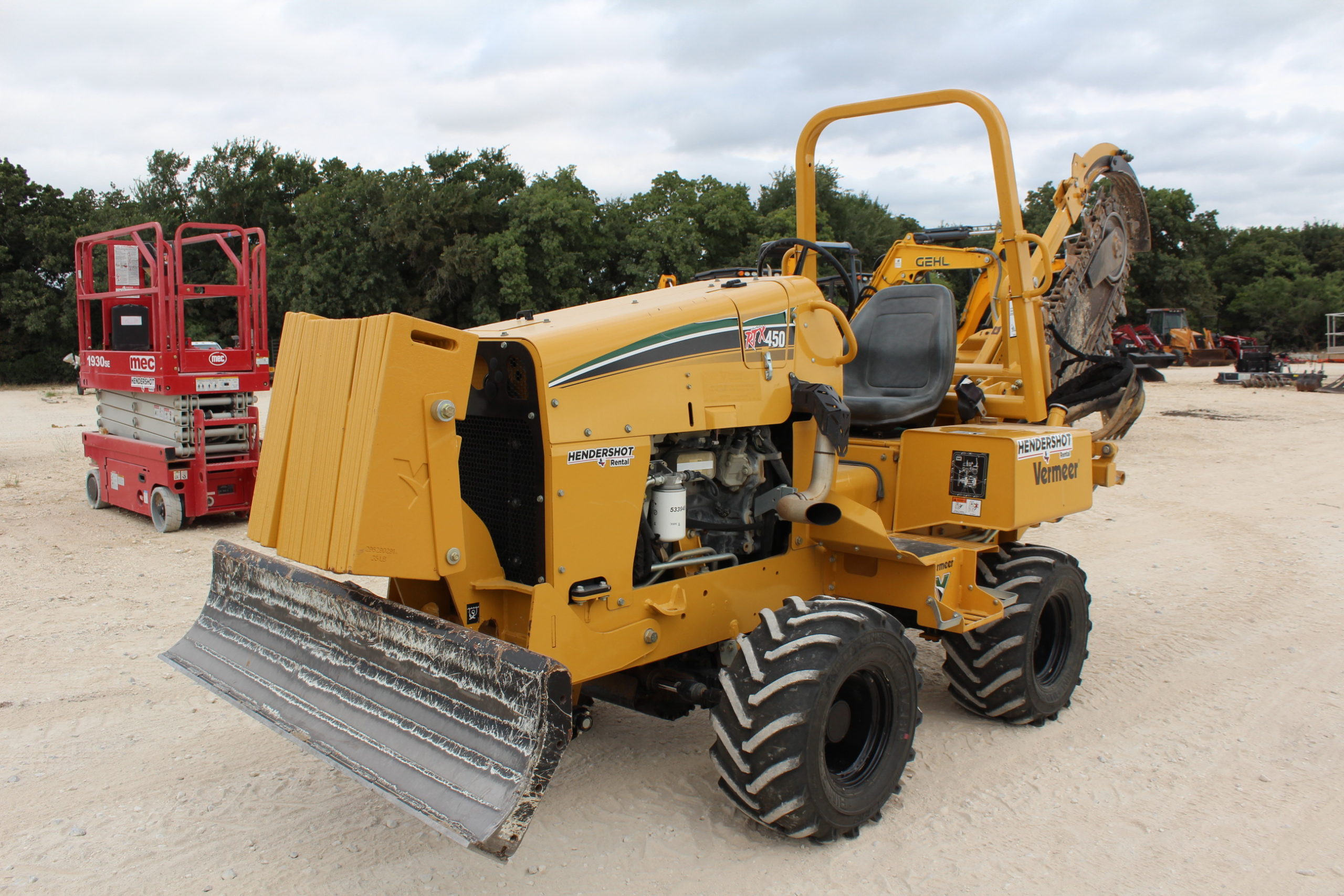 Vermeer RTX450 Ride-On Trencher - Equipment Listings - Hendershot Equipment